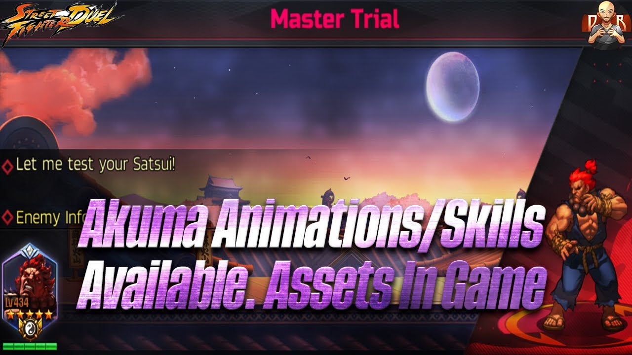 [SF: Duel] - Akuma skills/animations discovered. This maybe what to ...