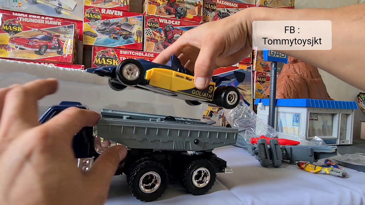 M.A.S.K. GOLIATH REVIEW KENNER TOYS - YouTube