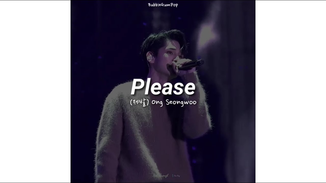Please(제발) - Ong Seongwoo [Therefore Concert]
