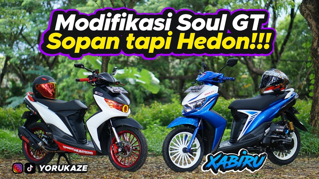 Keren! Modifikasi Soul GT Sopan Tapi Hedon | Inspirasi Modif Soul GT ...