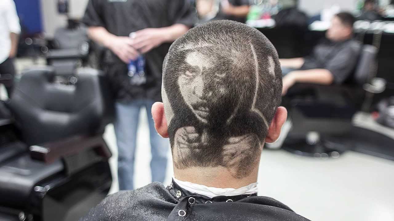 Manny Pacquiao Hair Portrait for class at Urban Barber College - YouTube