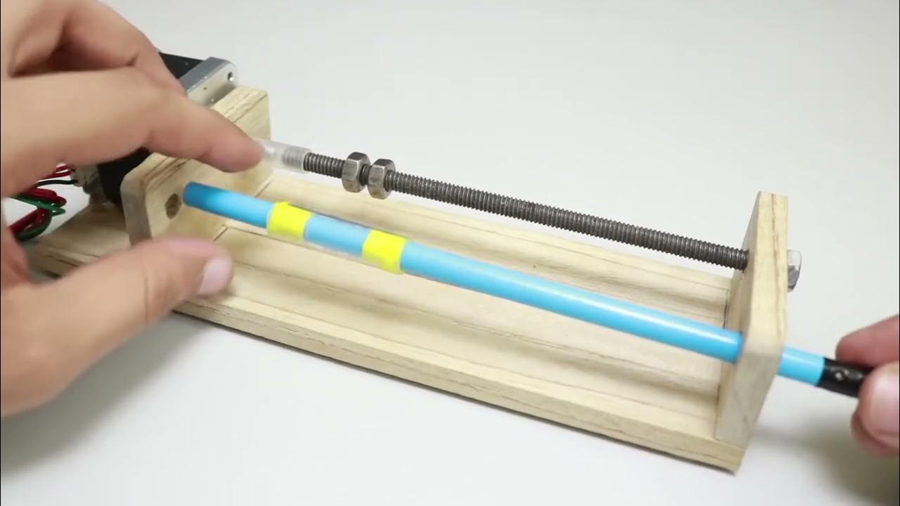 How To Make Homework Writing Machine at Home - YouTube