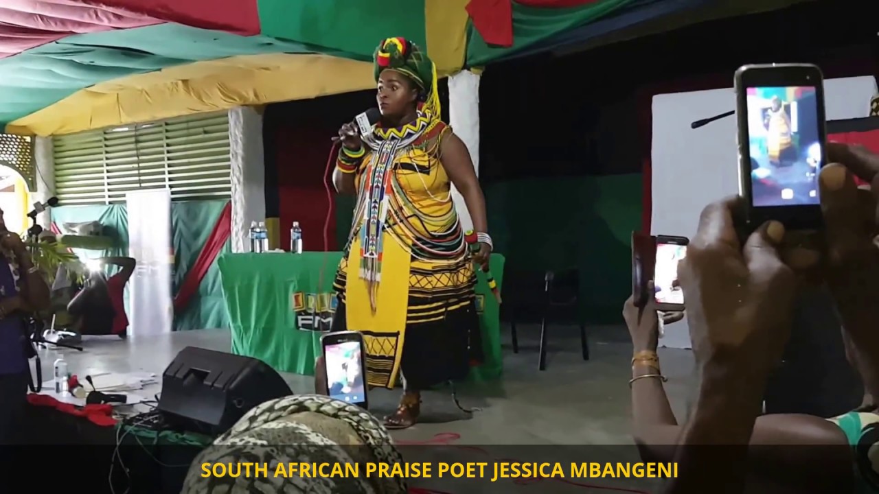 SOUTH AFRICAN POET JESSICA MBANGENI EXPLODE @ IRIE FM PT.1 - YouTube