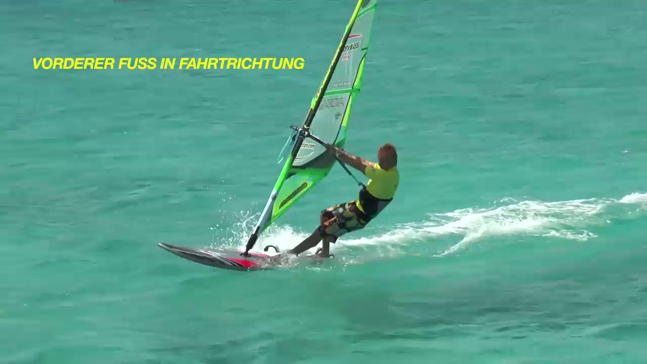 Windsurf-Manöver – Angleiten - YouTube