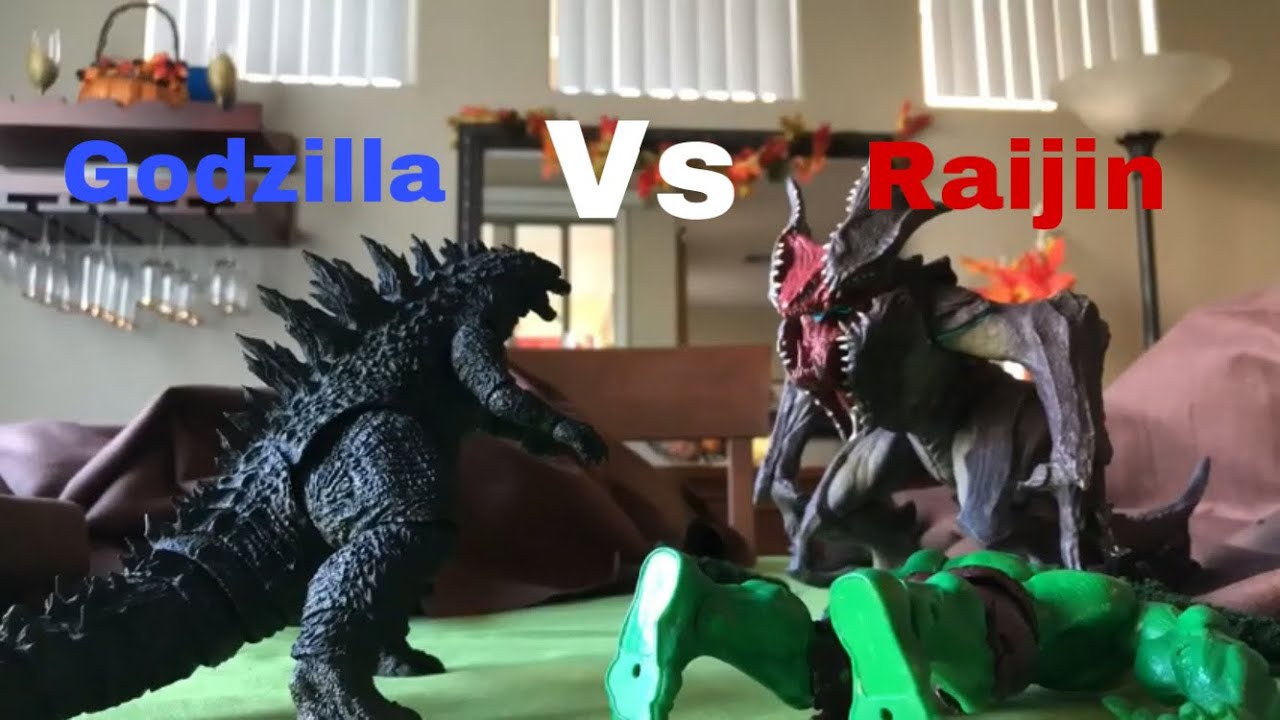 Godzilla vs Raijin - YouTube