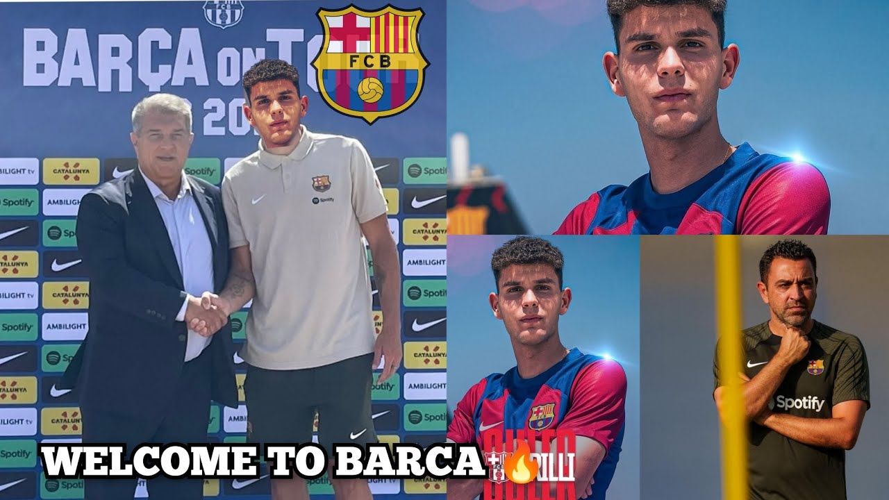 Done DEAL!!Welcome to Barca 🔥, Barcelona new player Alvaro Perez Trilli ...