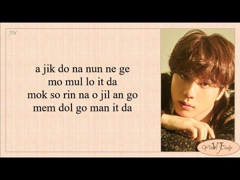 Jin (BTS 방탄소년단) - Abyss (Easy Lyrics)