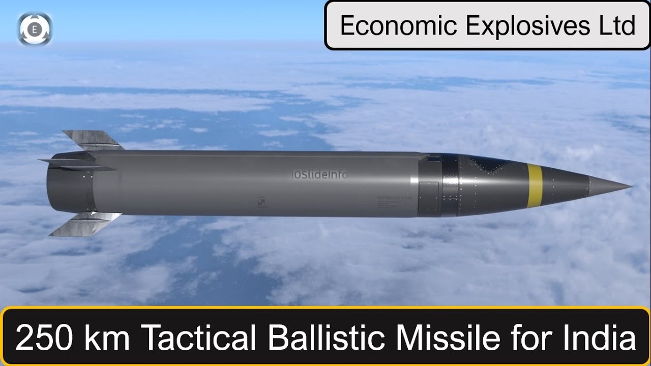250 km Tactical Ballistic Missile for India | Economic Explosives Ltd ...