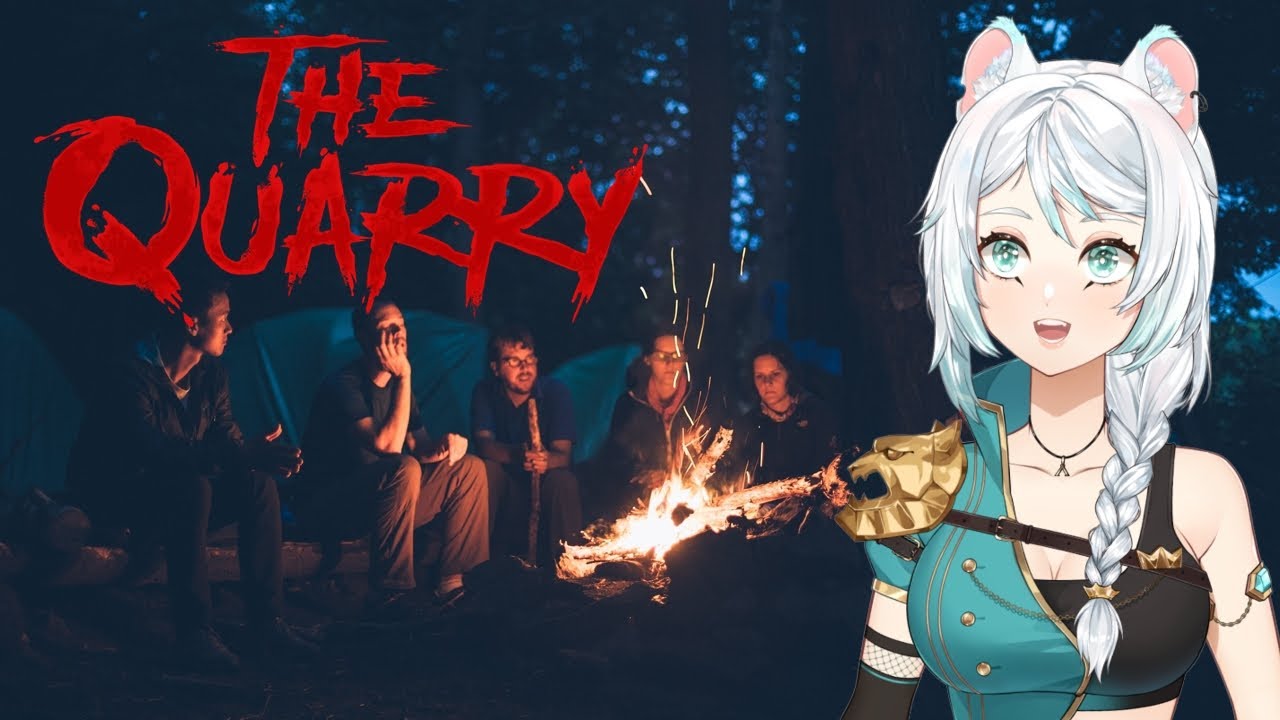 Camp Party~!! | The Quarry | Part 2 | Asveeti 🦁 - YouTube
