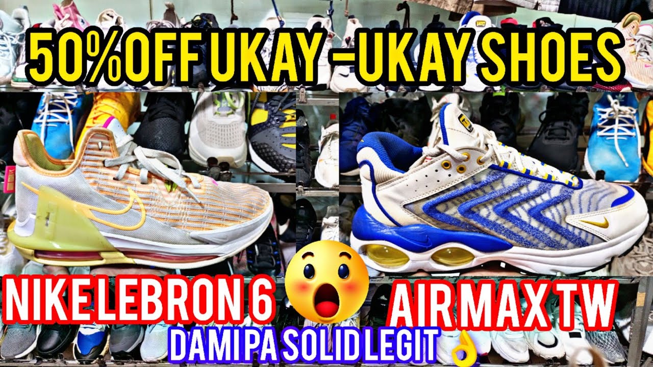 Baka Ito Na Hinintay nnyo !! 50%OFF UKAY -UKAY SHOES Dami pa Solid ...