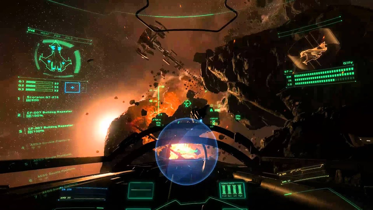 [Gameplay] Star Citizen Modulo Arena Commander - YouTube