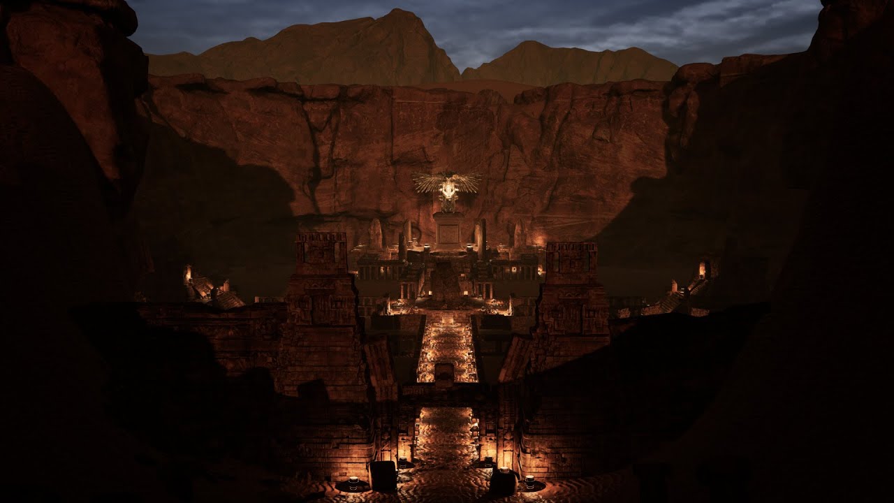 Discovering the Secrets of an Ancient Temple in the Desert | 3D ...