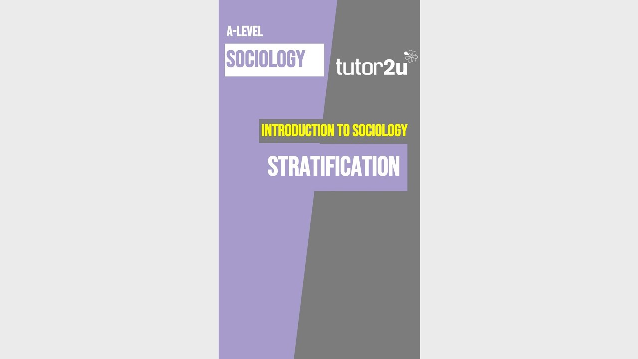 Stratification Explained | A-Level Sociology Revision #shorts - YouTube