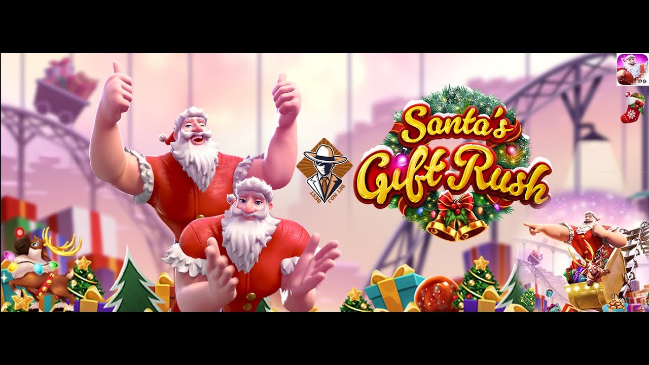 สล็อตPG I PG Santa's Gift Rush ซานต้า พาหัวอุ่นน!!! - YouTube