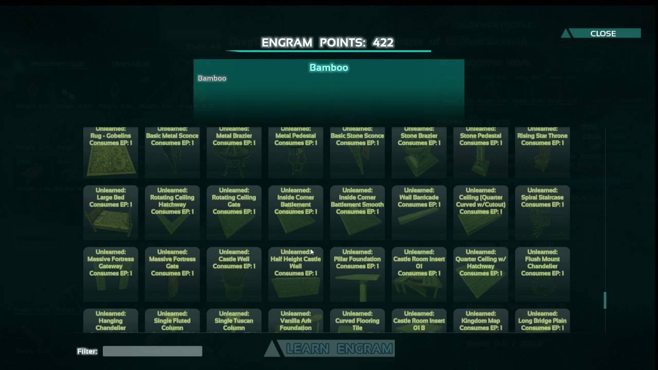 Zurücksetzen der Engrams ★ Let's Play - ARK - Survival Evolved - Season ...