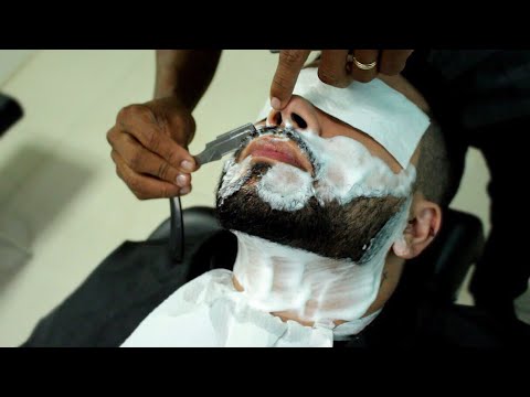 COMO FAZER A BARBA QUADRADA - YouTube