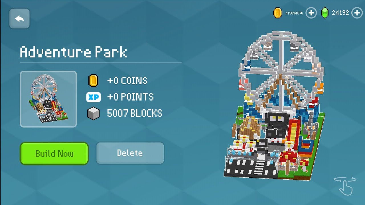 Adventure Park - Block Craft 3d: Building Game - YouTube