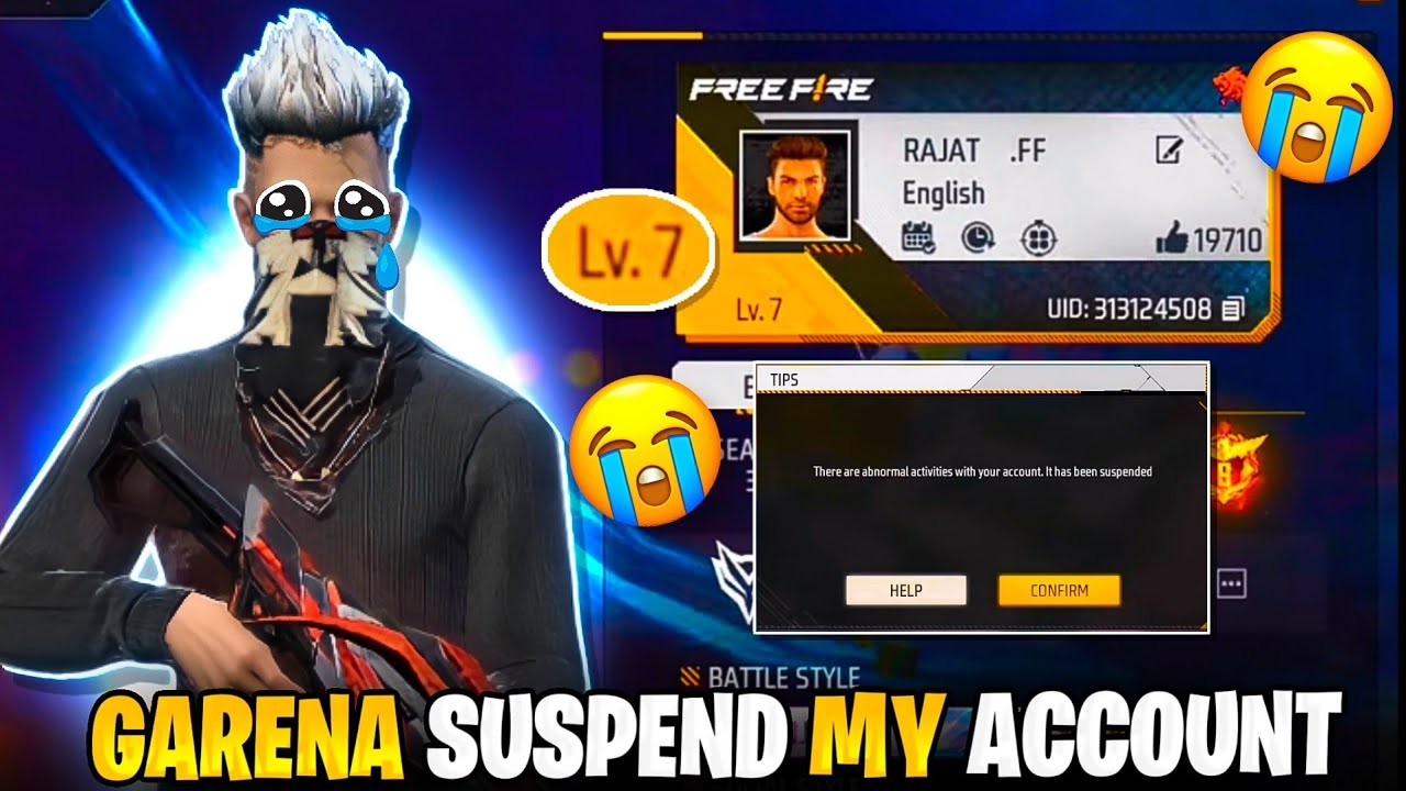 WHY GARENA SUSPEND MY I'D PERMANENTLY 😭 || WORST DAY IN MY LIFE 😞 ...