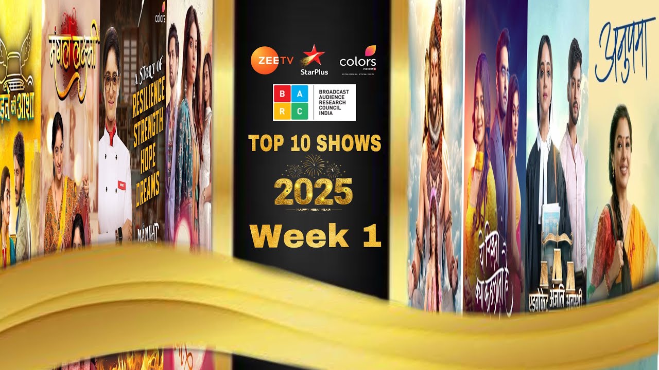 BARC TRP 2025 | Top 10 Tv Shows Of Week 1 | Here’s Full Detail | To The ...