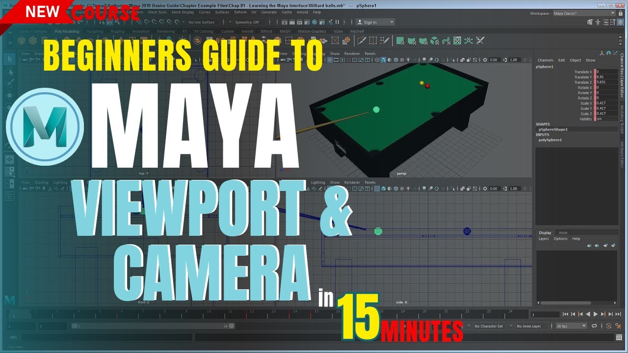 Beginner’s Guide to Maya Camera Control & Viewport Navigation - YouTube