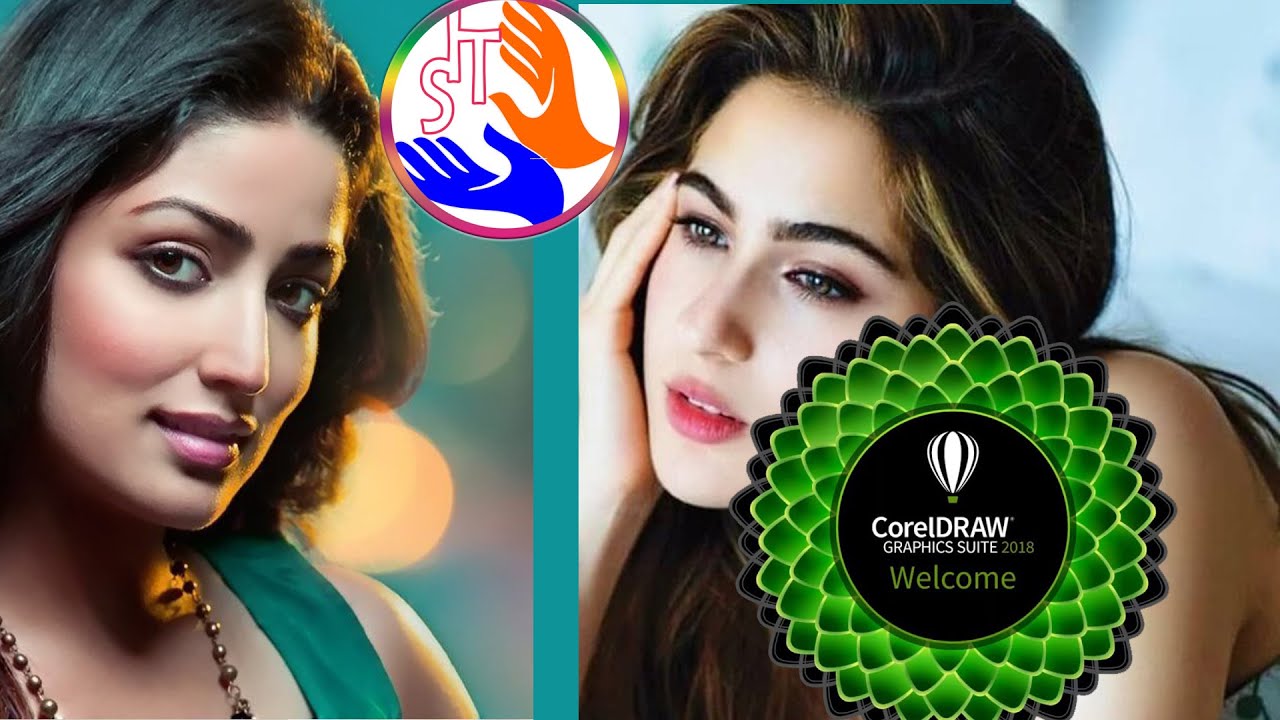 Corel Draw Tutorial How To Use Power Clip Or Mask Youtube