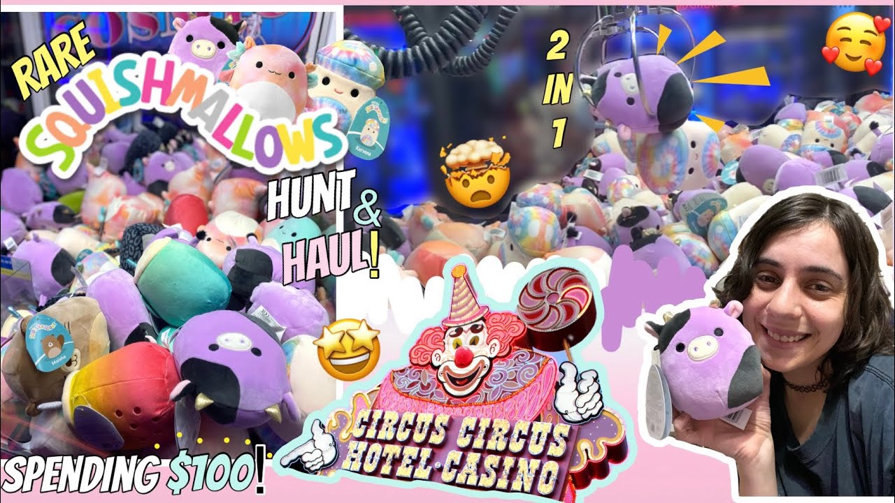 5inch😱Alexie in Circus🎪Circus Claw Machines! Wining TWO AT ONCE 🤯 ...