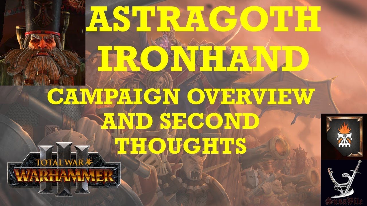 Total War: Warhammer 3 Immortal Empires Astragoth Ironhand - Chaos ...