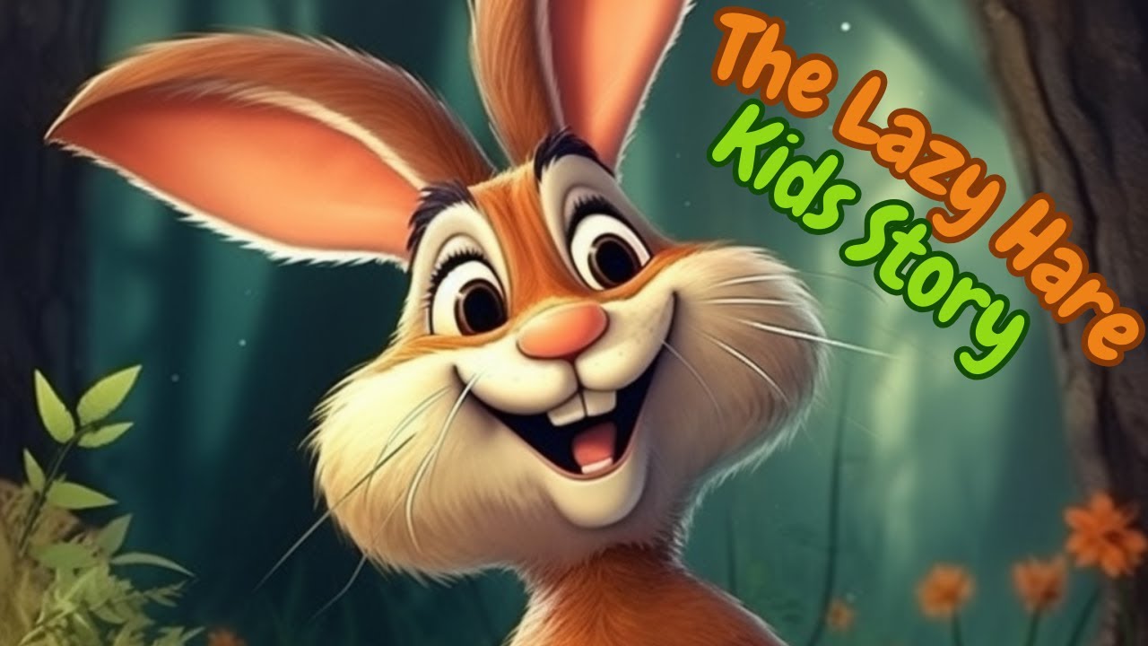 Kids Story: The Lazy Hare | Kids Story Telling | Short Story For Kids ...