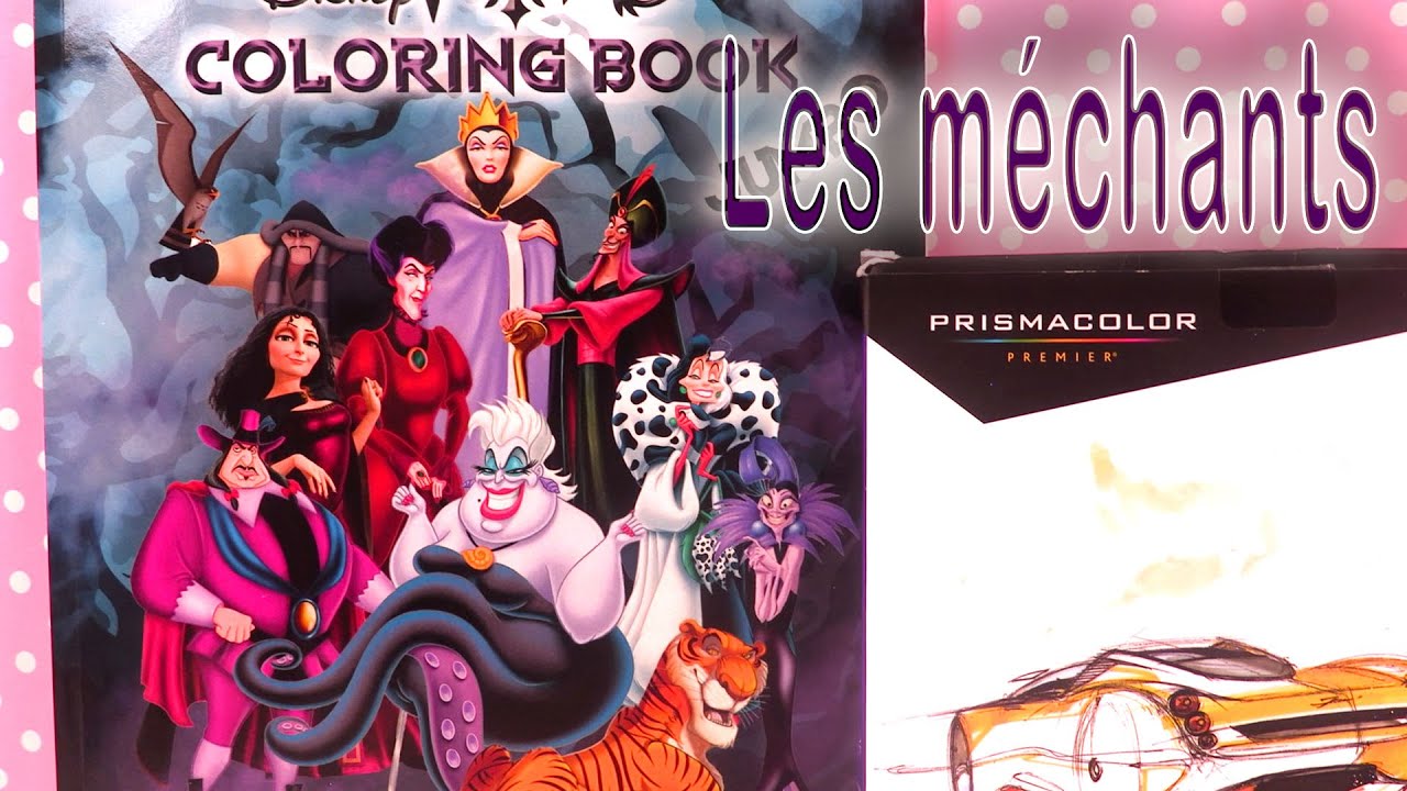 Les Méchants Maléfique Coloriage Disney 🌸 Disney Villains Coloring Book ...