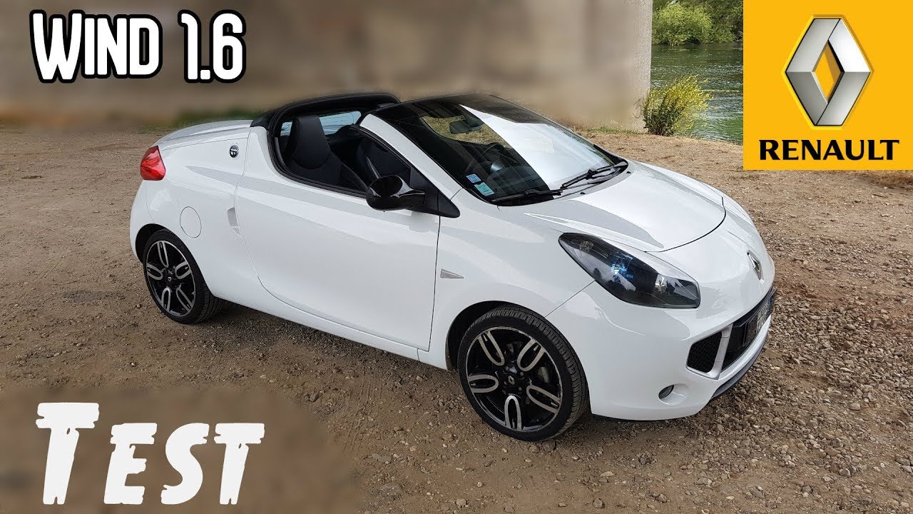 "Test" Une Twingo Sport cabriolet ? "Renault Wind 1.6 16V" - YouTube