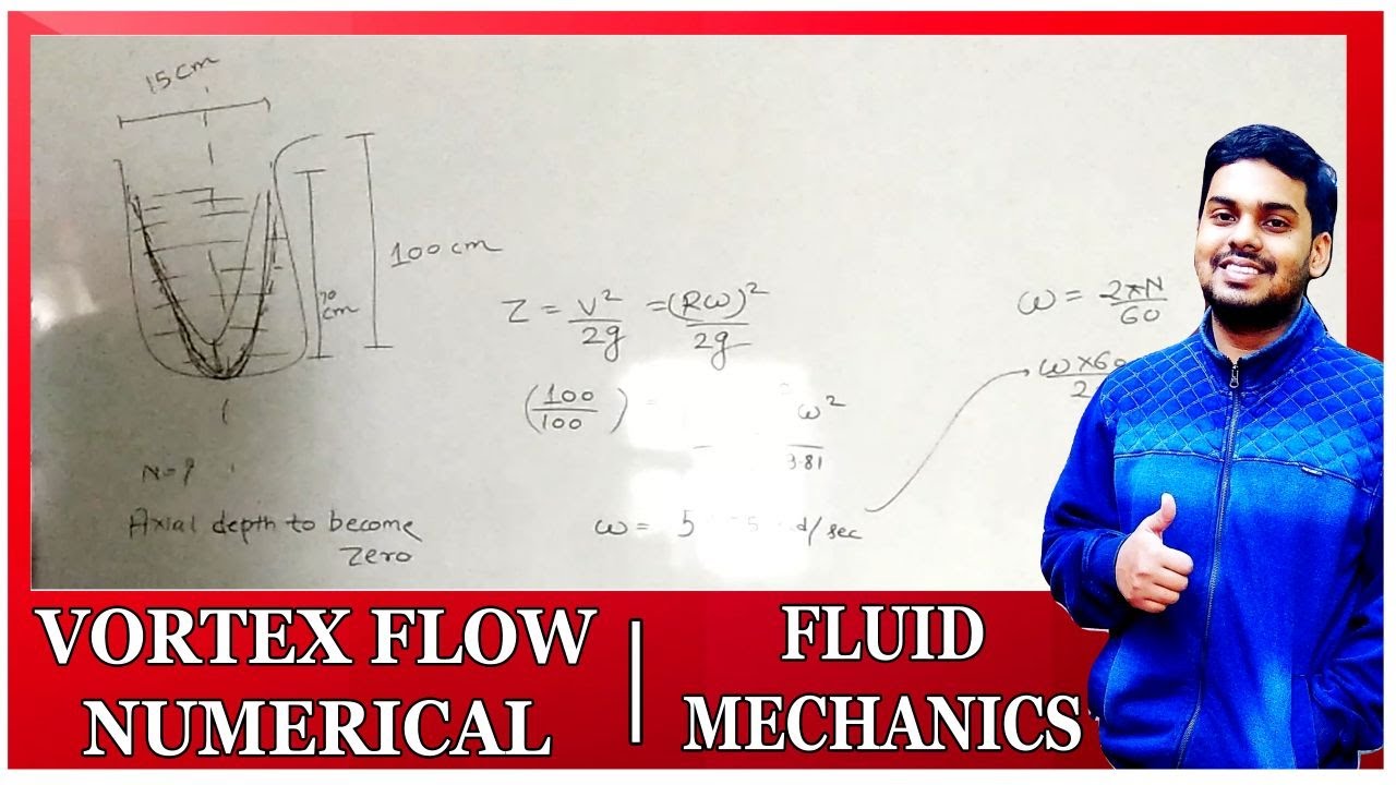 Numerical On Vortex Flow | Fluid Mechanics - YouTube