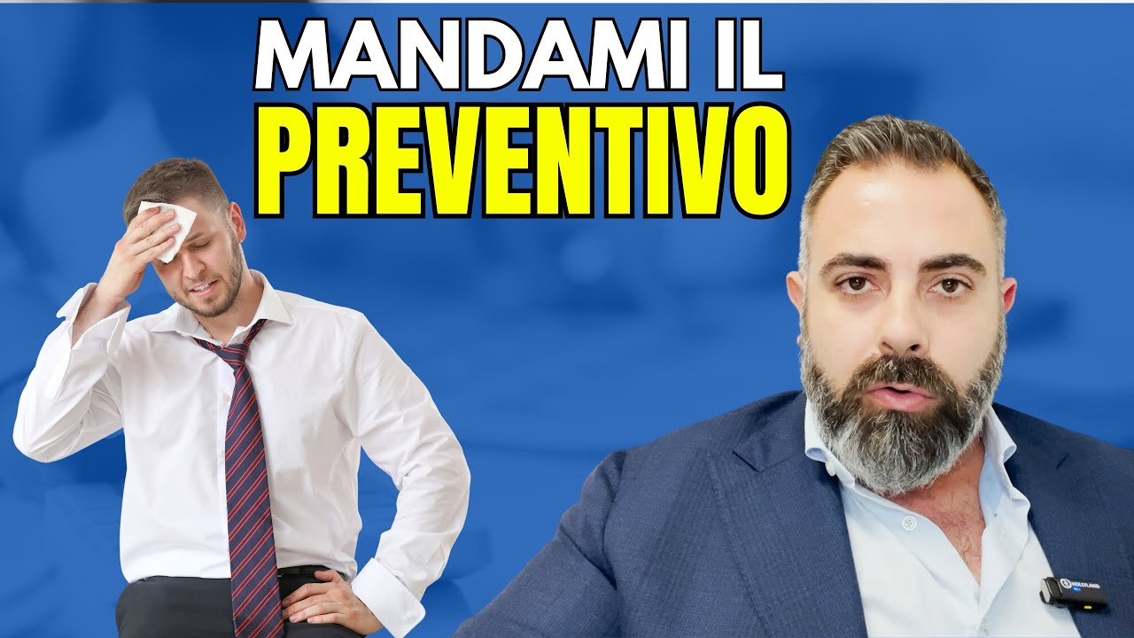 Il cliente dice: "Mandami il preventivo" - Tu rispondi così - YouTube