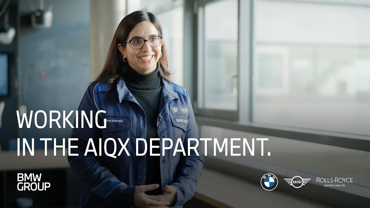 Working in the AIQX department | BMW Group Careers. - YouTube