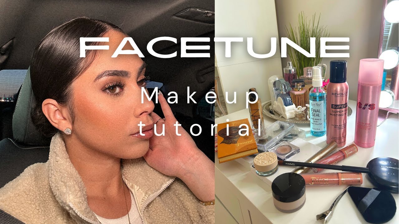 FACE TUNE MAKEUP TUTORIAL - YouTube