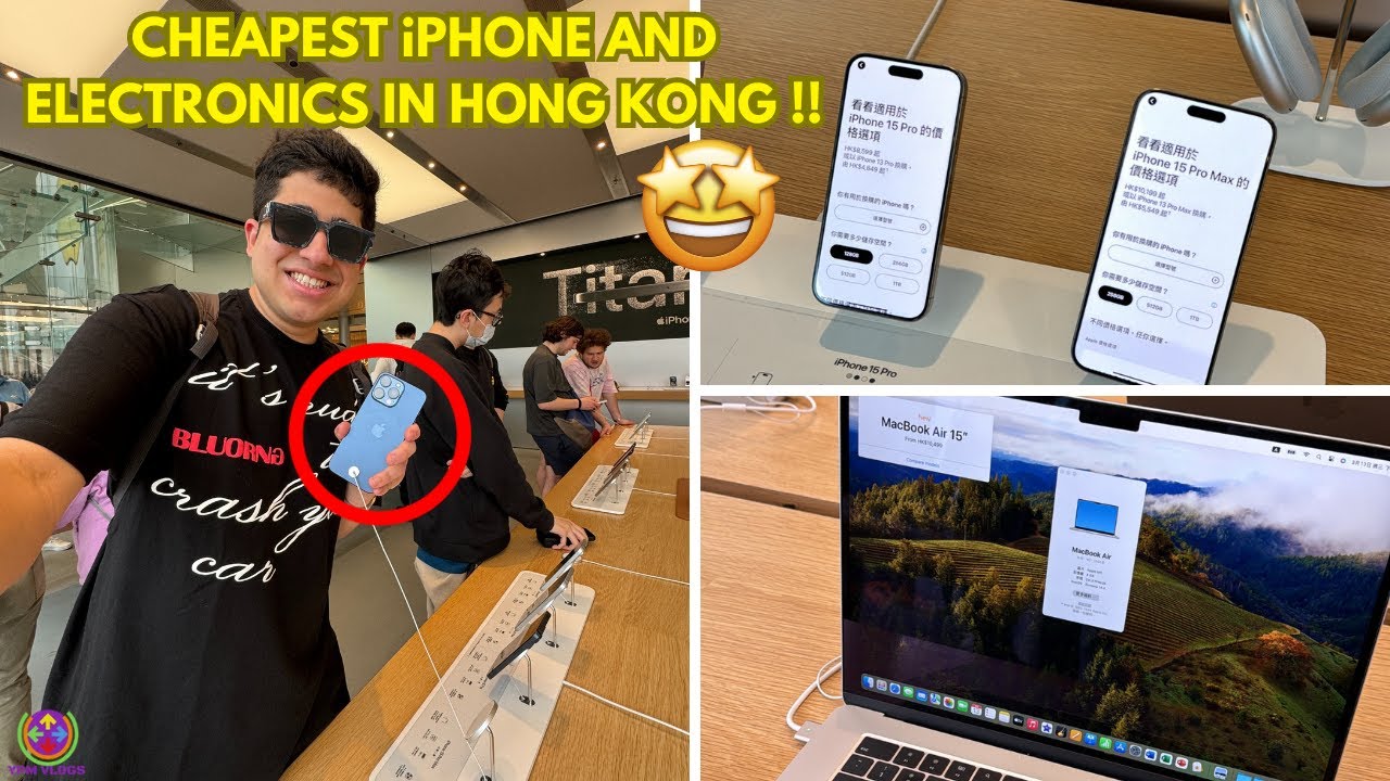 INDIA se 50,000 SASTA iPhone 15 - Cheapest Electronics Market in HONG ...