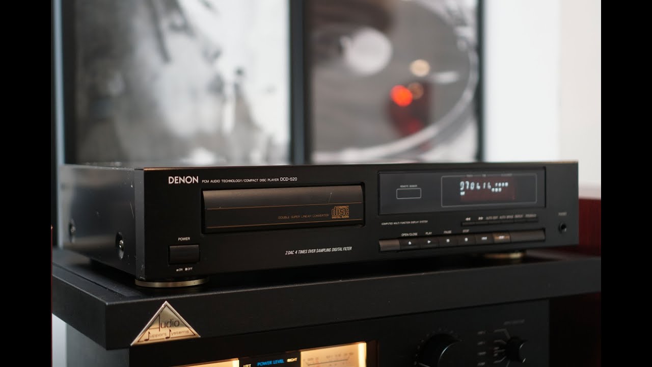 Denon DCD-520 CD Player with RCA cables Made in Japan - Serviced ...