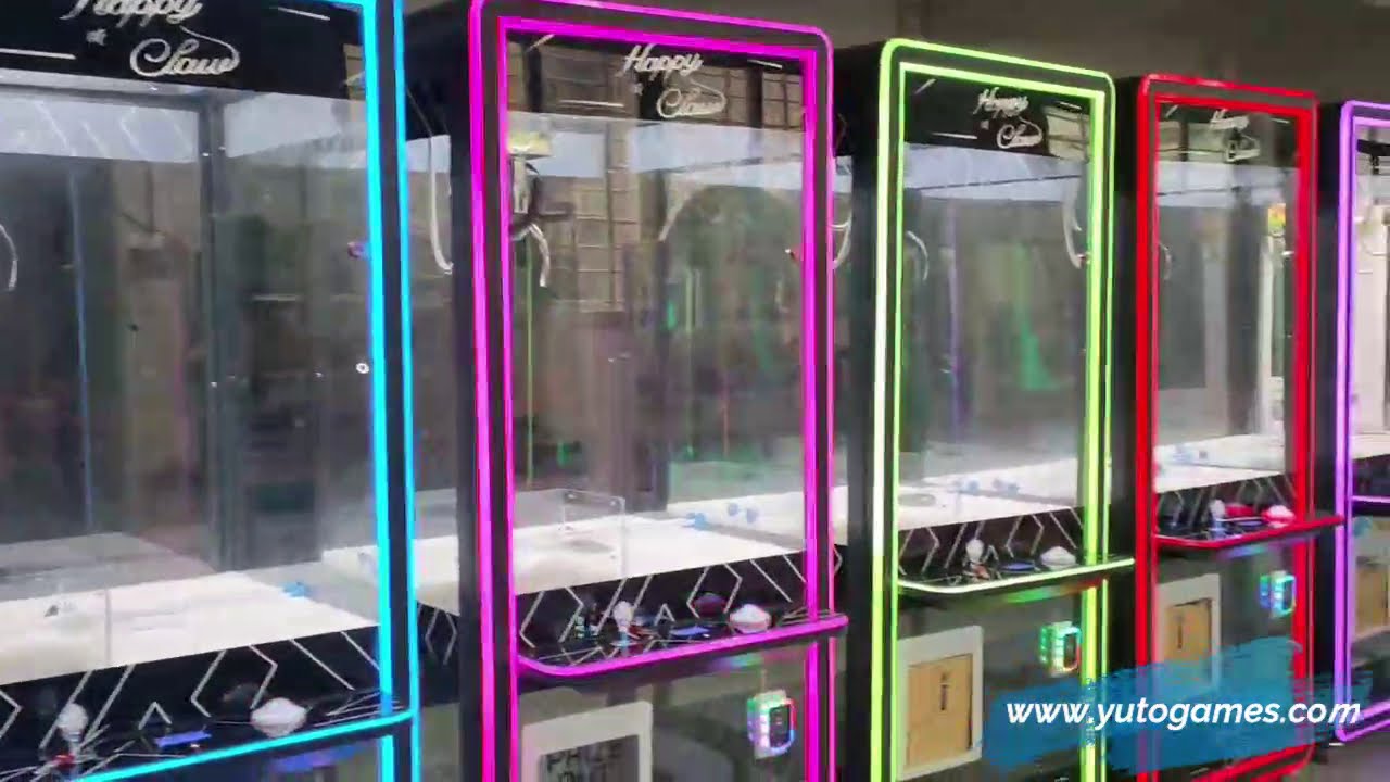 Transparent Claw Machine For Sale|Whole Glass Panoramic Toy Claw Crane ...