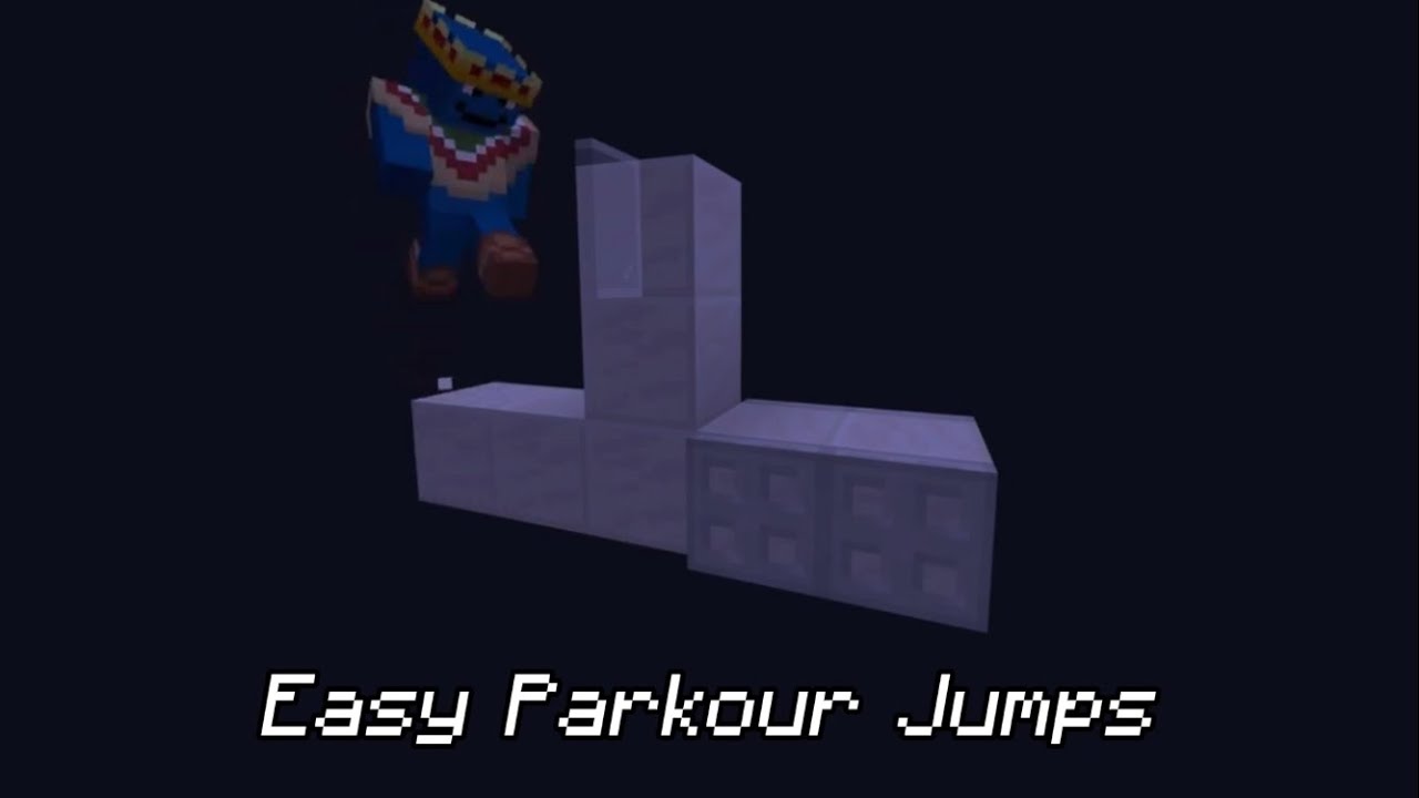 Easy Parkour Jumps | Minecraft Bedrock Parkour - YouTube
