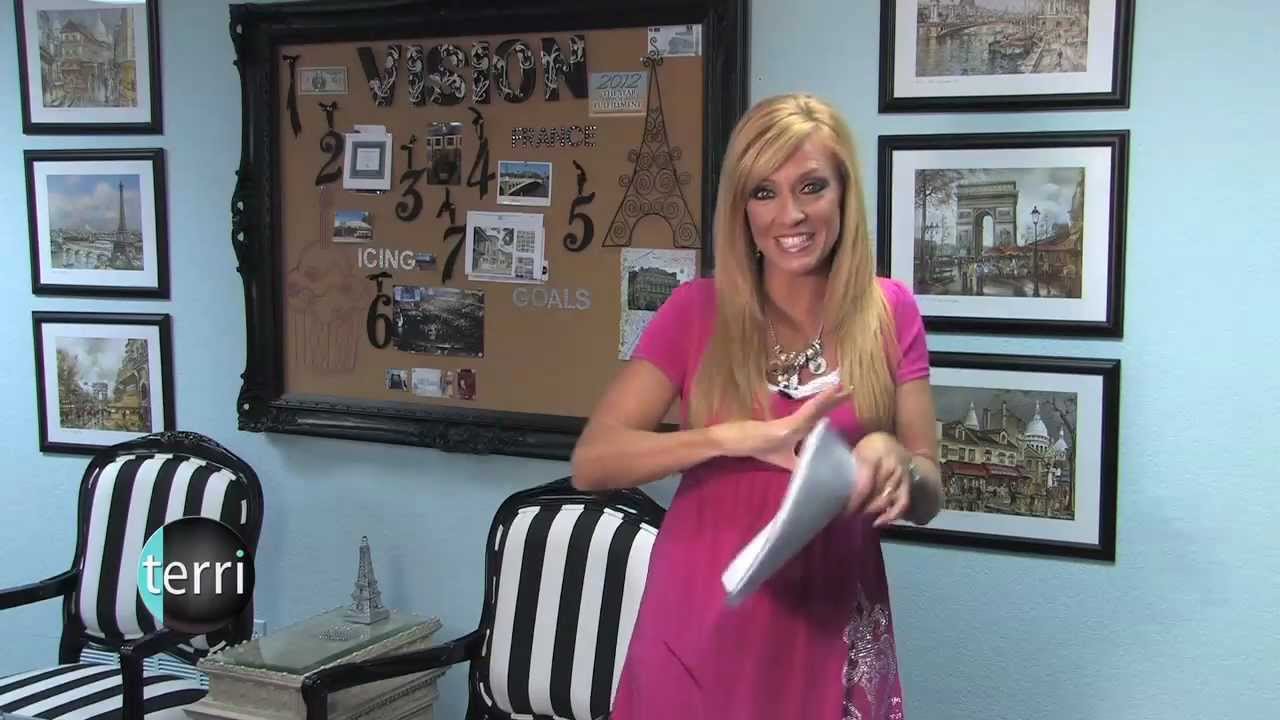 Terri's Vision Board - YouTube