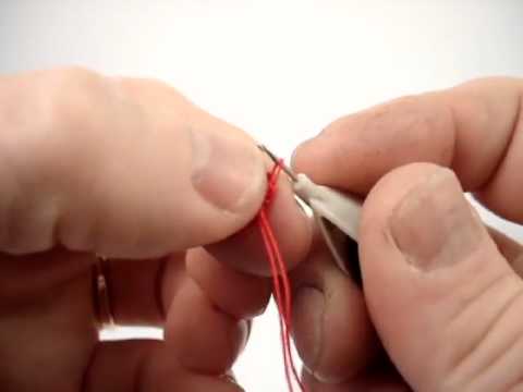 Opening A Closed Tatted Ring - YouTube