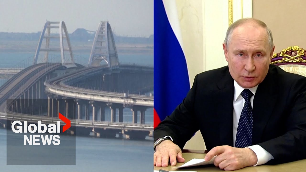Crimea bridge attack: Putin says Russia will respond to "terrorist act ...