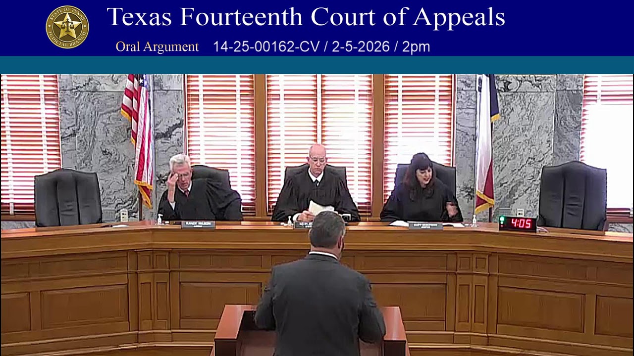 14th Court Oral Argument - 2-5-2026 (2pm) - YouTube