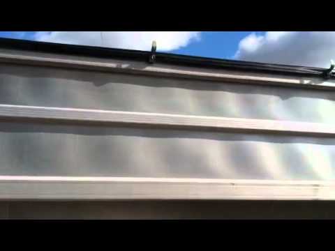 Shurco electric side roll tarp - YouTube