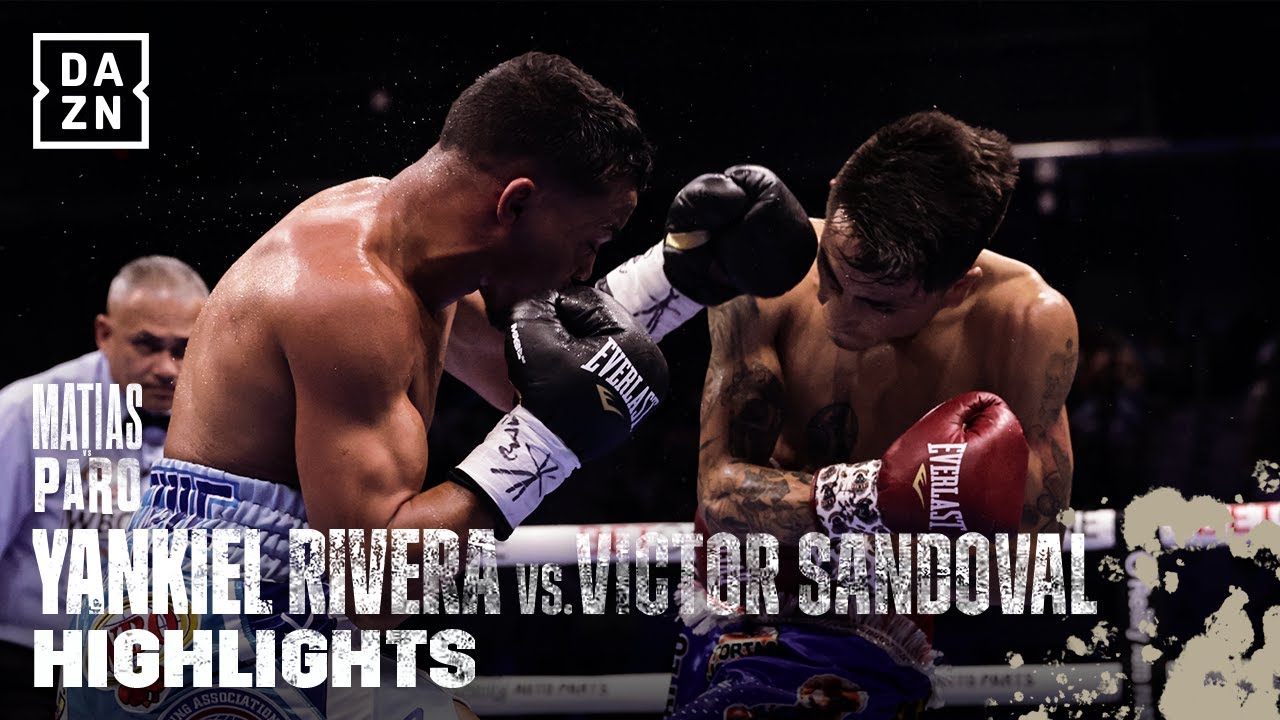 HIGHLIGHTS | Yankiel Rivera vs Victor Sandoval - YouTube