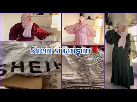 👗DENEMELİ SHEİN KOMBİNLERİ/GENE BİR MODA SHOW😂KEYİFLİ ANLAR🥰