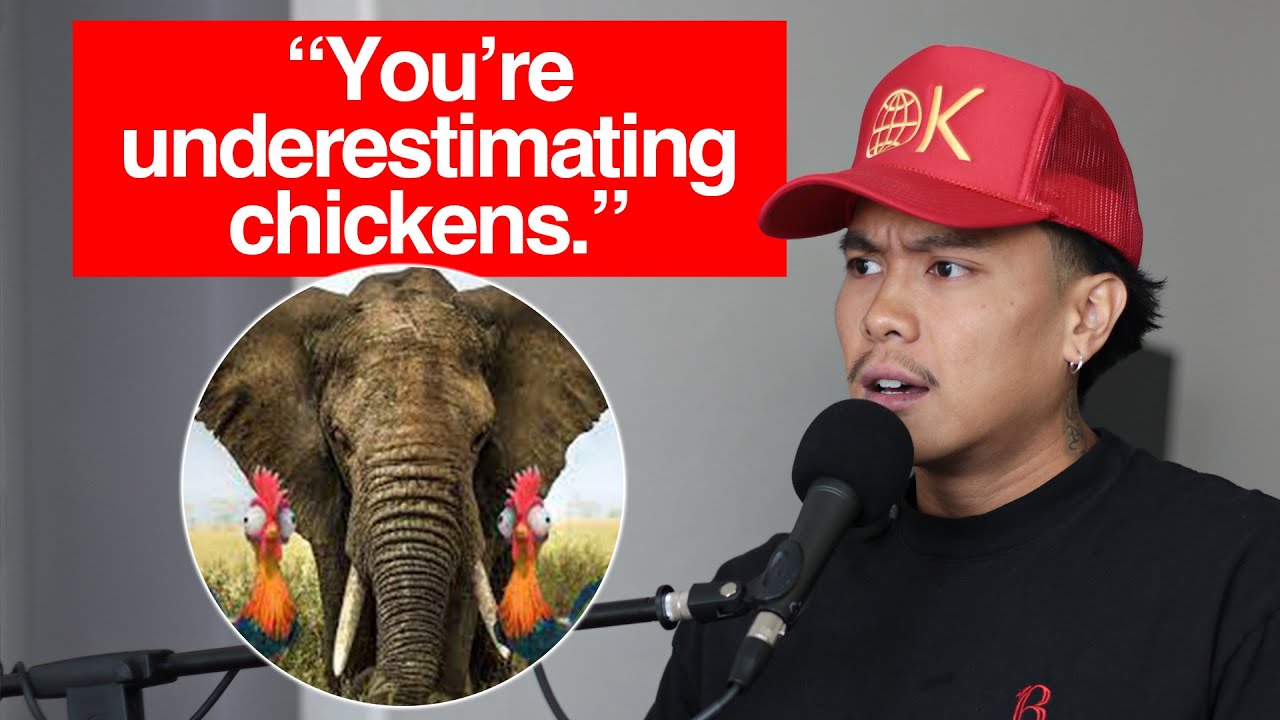 How Many Chickens Can Take Down An Elephant? - YouTube