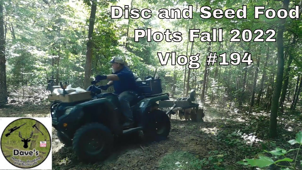 Disc and Seed Food Plots - Fall 2022 - Vlog #194 - YouTube