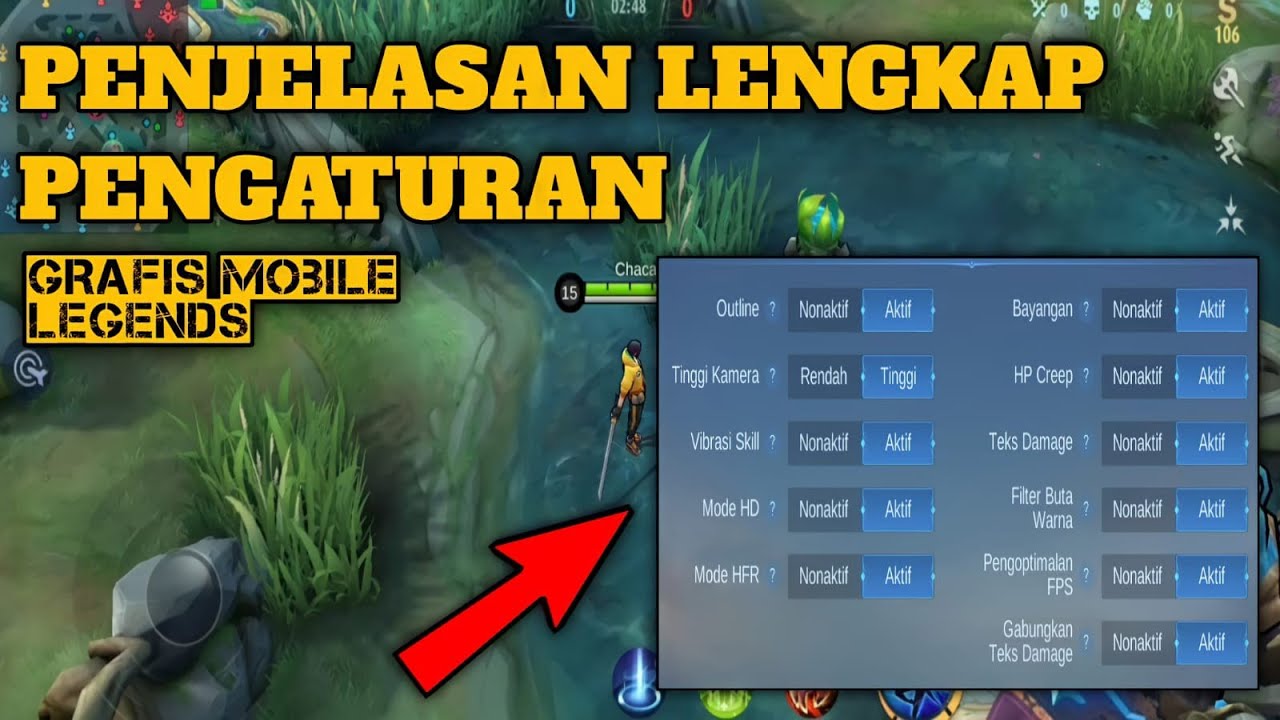 PENJELASAN LENGKAP PENGATURAN GRAFIS MOBILE LEGENDS - YouTube