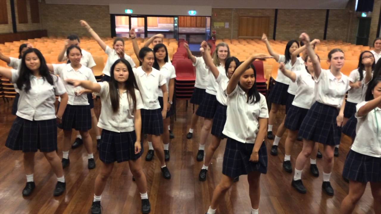 SGGHS Swimming Carnival Dance Rehearsal 2016 - YouTube