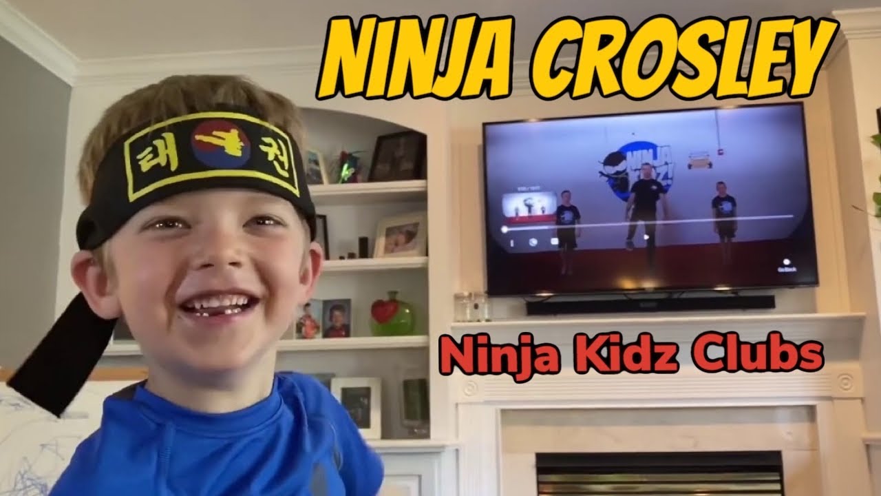 Ninja Kidz TV Clubs Class 1 with Ninja Crosley - YouTube